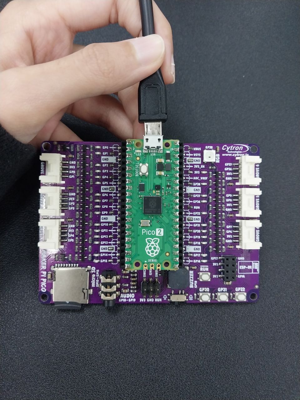 Tetris Game Using Raspberry Pi Pico 2