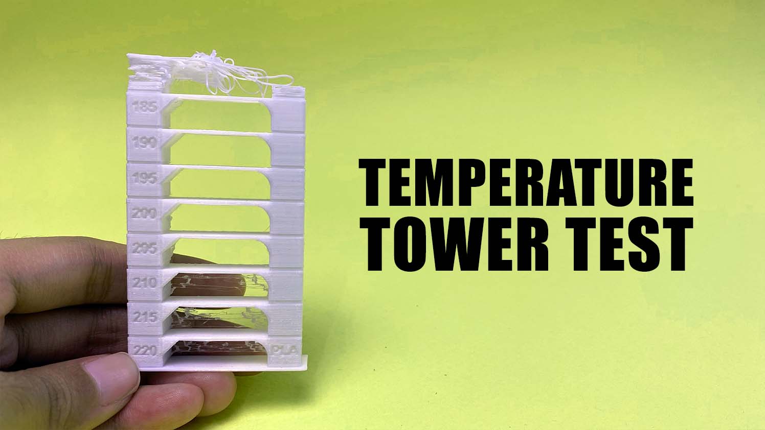 The Easiest Way to Print Temperature Tower Using Cura 4.9.1 Plugins