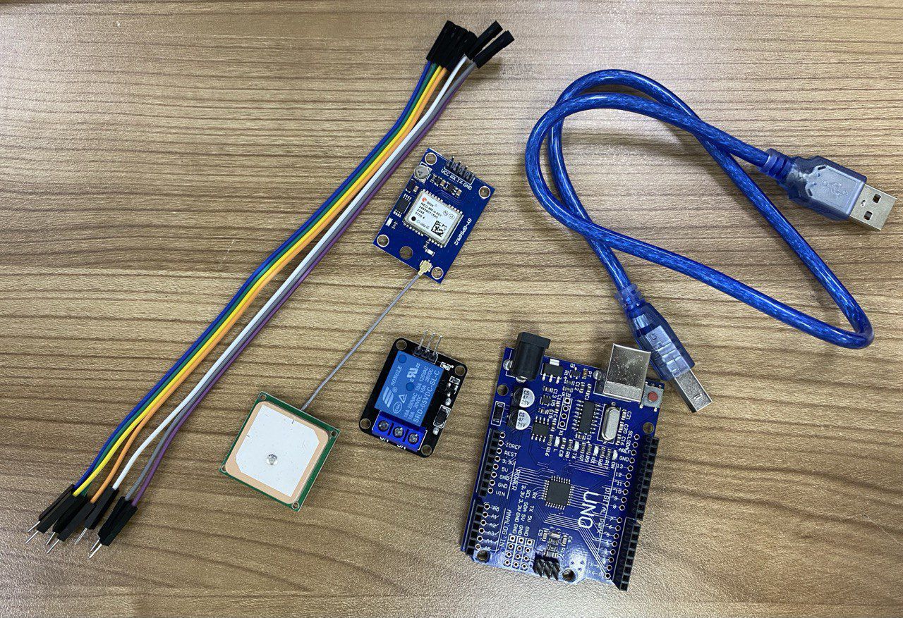 Time-Controlled Relay Activation with GPS Module