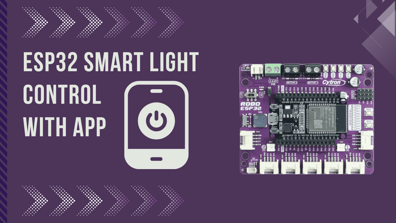 ESP32 Smart Light Control with App