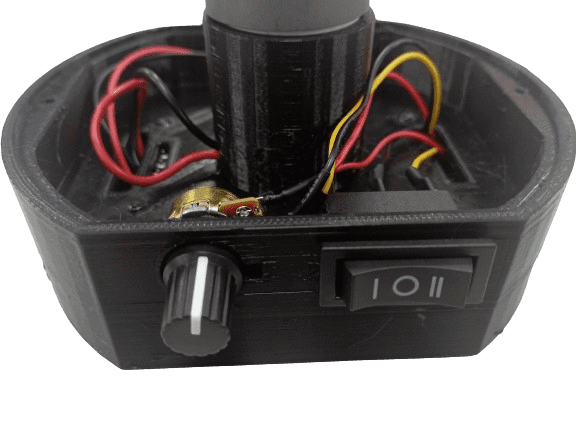 Make Turntable using MD10-POT Motor Driver