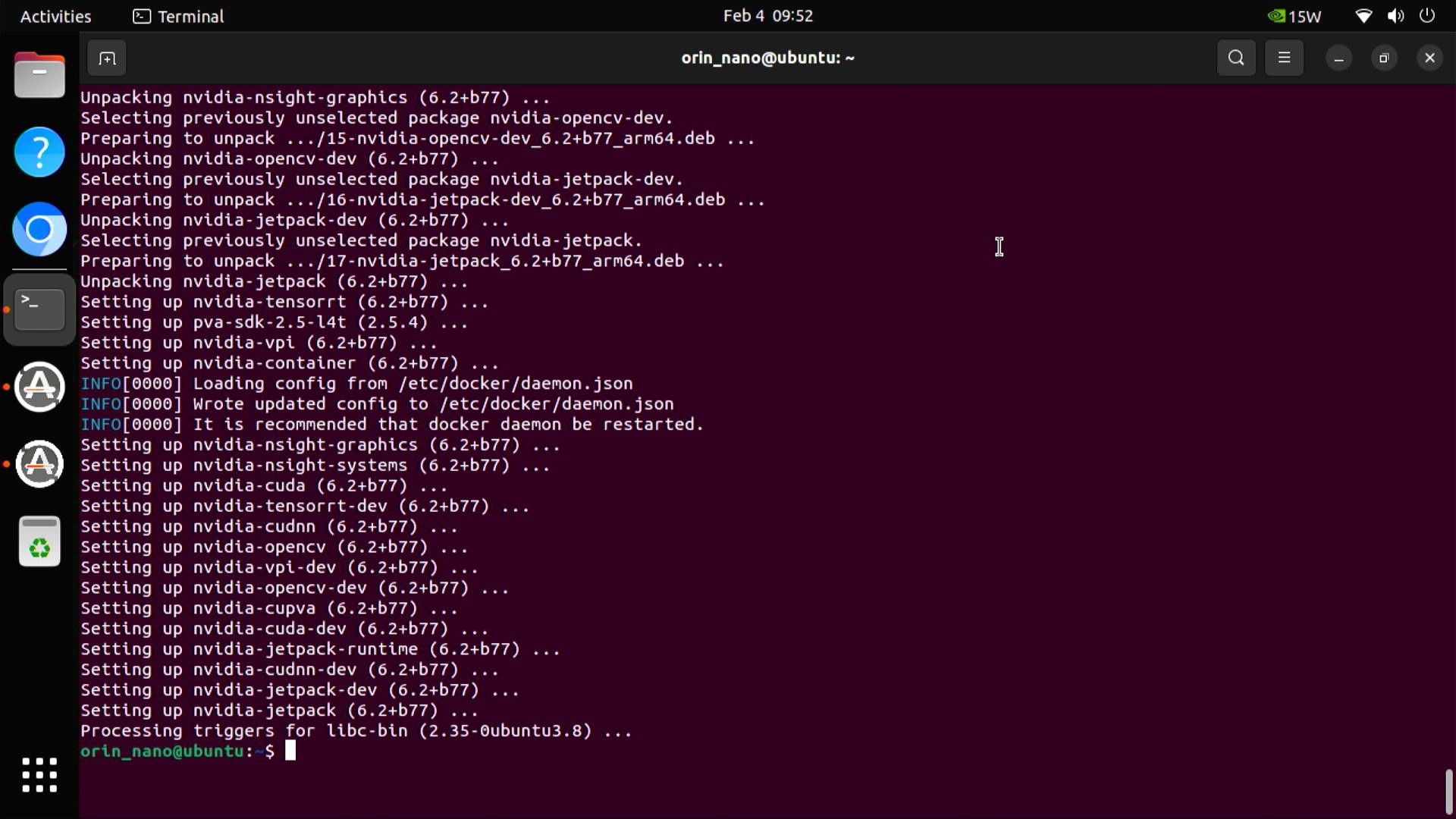 Updating JetPack 6.1 to JetPack 6.2 on Jetson Orin Nano (SSD Installation)