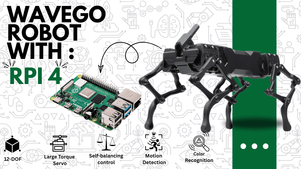 WAVEGO Pi4 Kit Tutorial | Beginner Guide with Raspberry Pi & ESP32