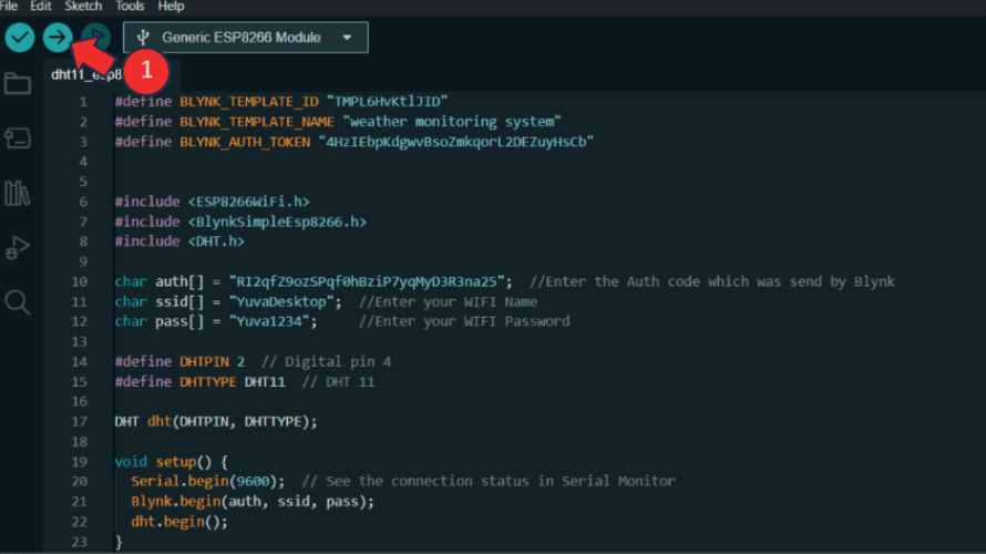 Project 1: Weather Monitoring System