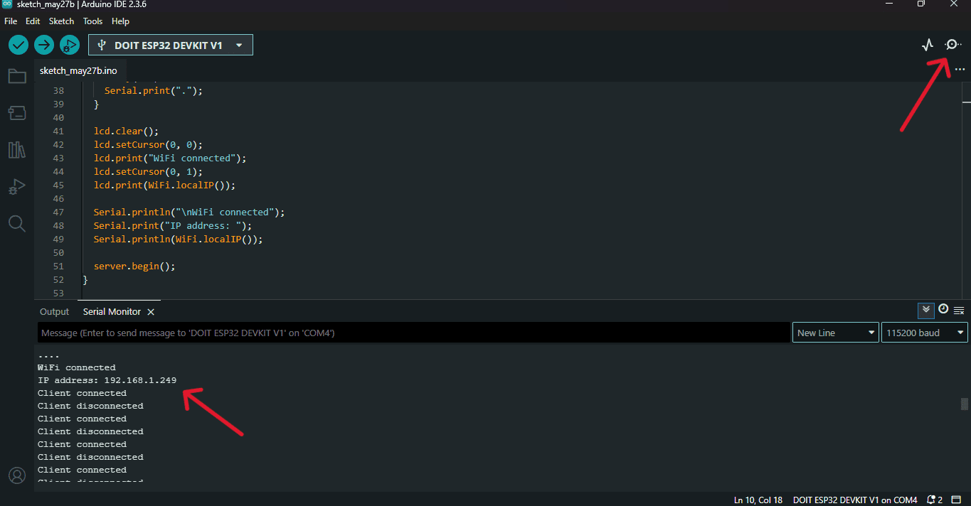 ESP32 Smart Weather Station with Live WiFi Updates