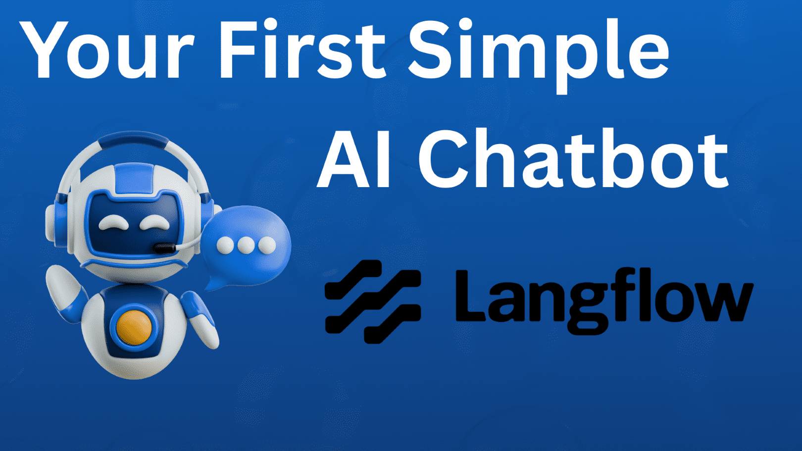 Your First Simple AI Chatbot